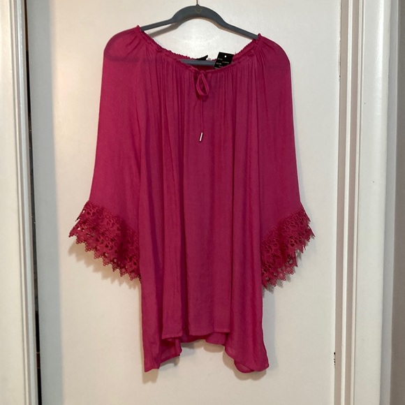 Robert Louis | Tops | Robert Louis Womans Fushsia Colored Top | Poshmark